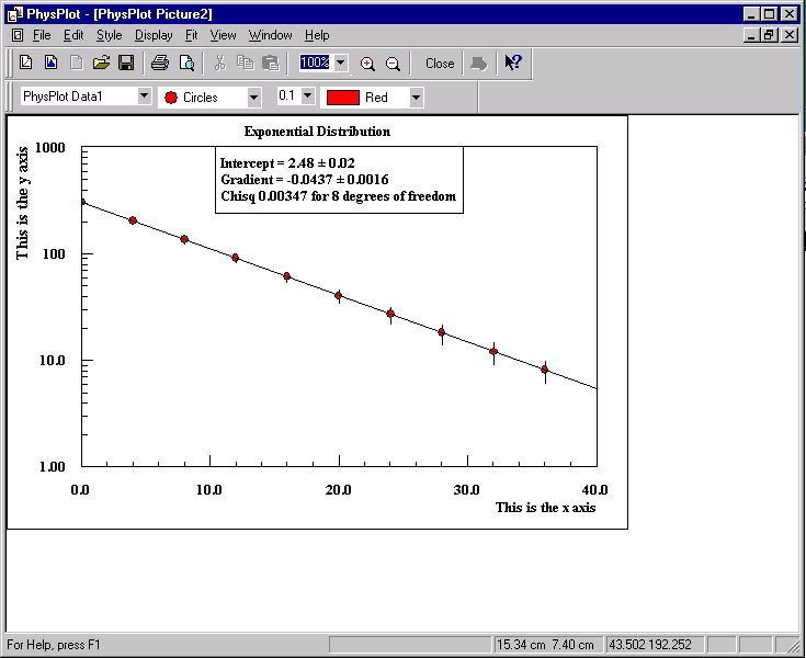 PhysPlot Screenshots