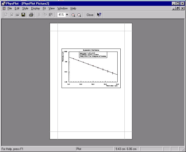 PhysPlot Screenshots